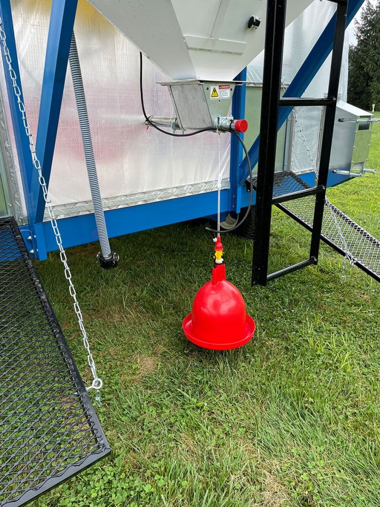 High-Volume Egg Production for 650 Laying Hens | The Mobile Chicken House