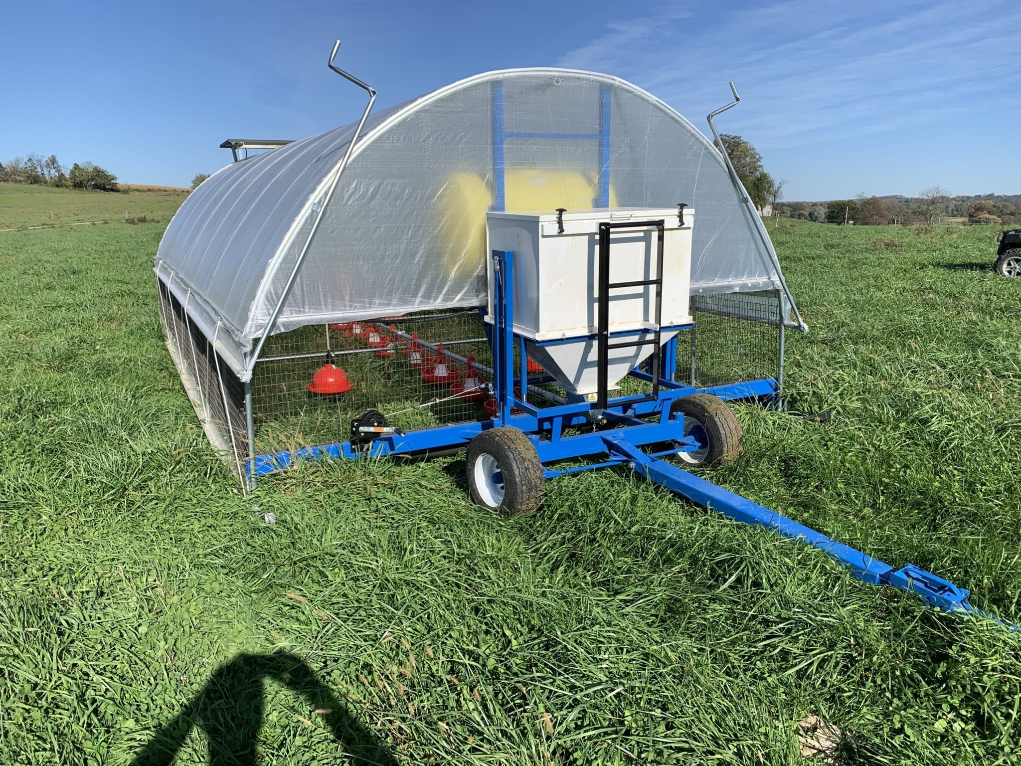 Mobile Range Coop [Broilers] Model 600 - The Mobile Chicken House