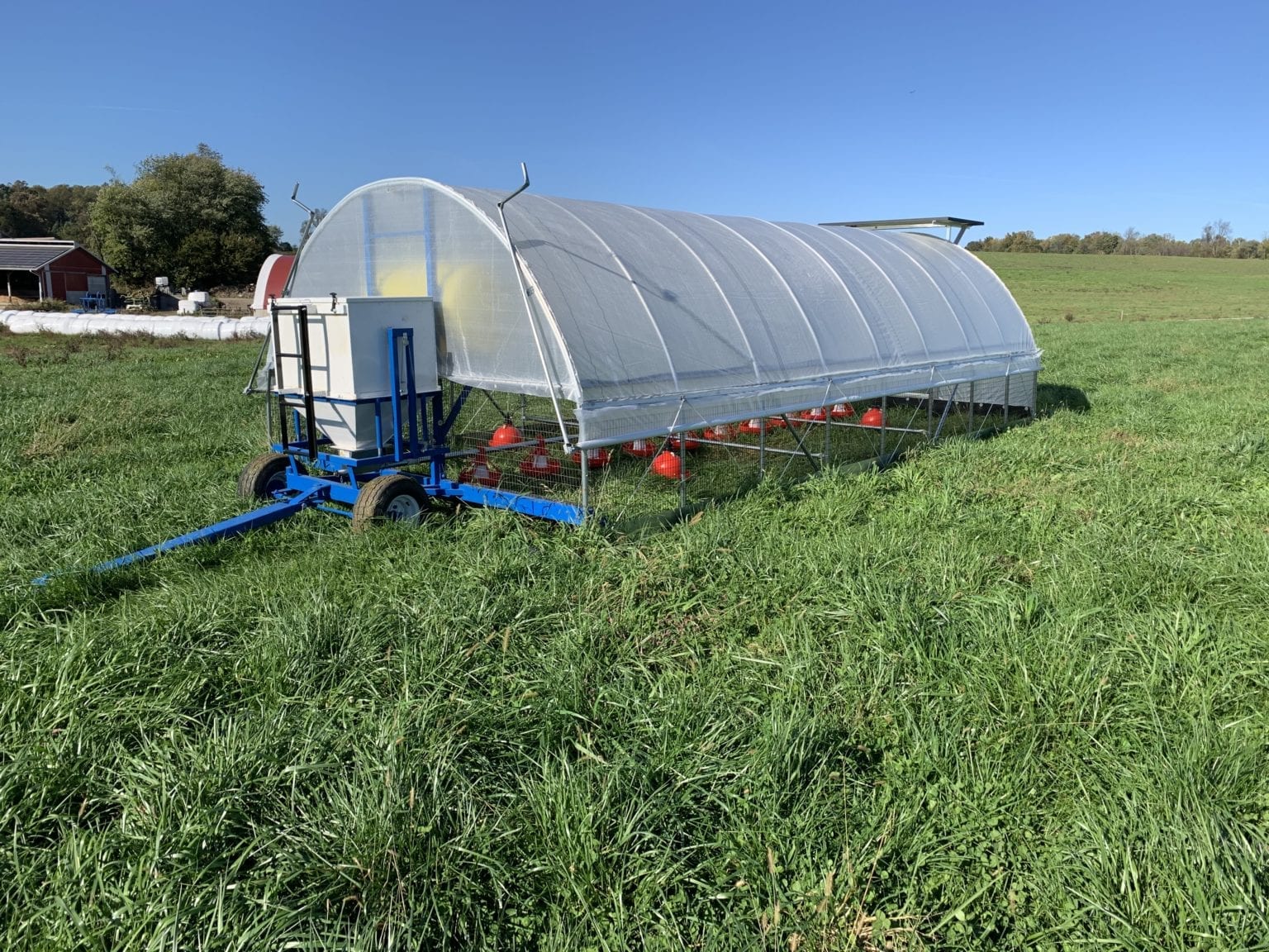 Mobile Range Coops | Mobile Broiler Houses | The Mobile Chicken House