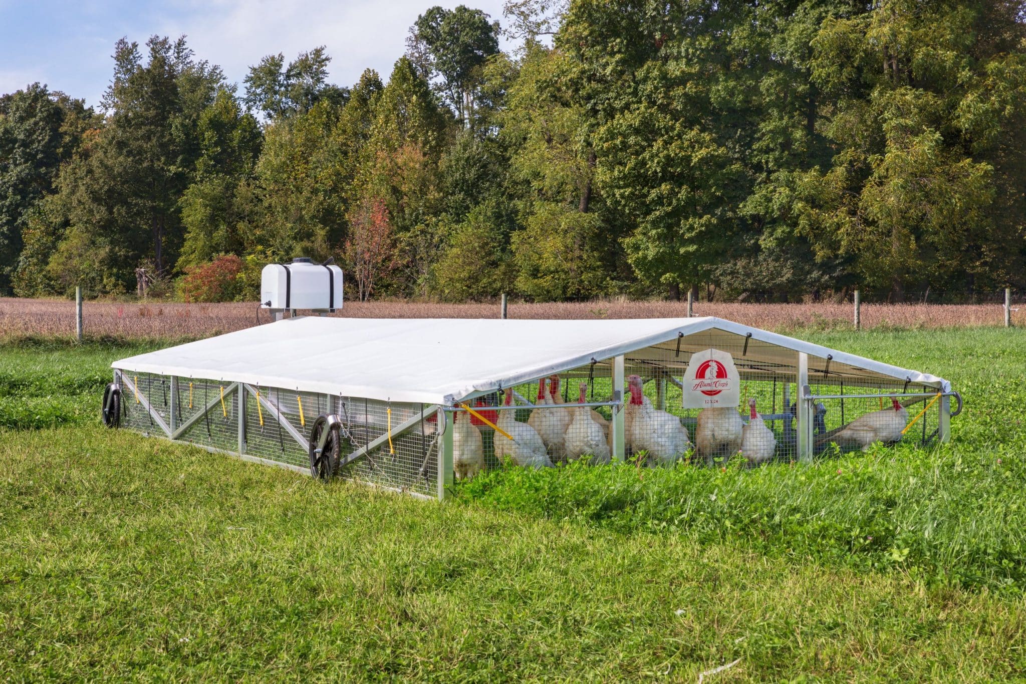 Movable Chicken Coop On Wheels | The Mobile Chicken House Movable Chicken Coop On Wheels | The Mobile Chicken House