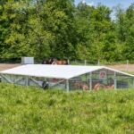 5x6 Alumi Portable Chicken Coop - The Mobile Chicken House