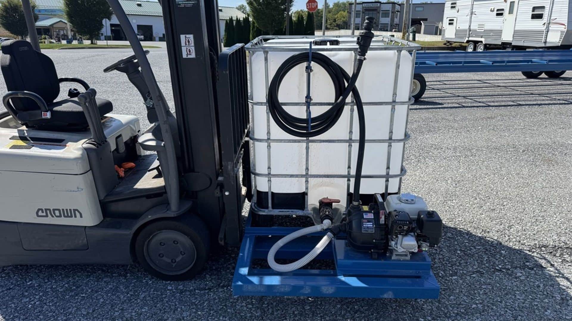 275 Gallon Tote Pallet Tanker - The Mobile Chicken House